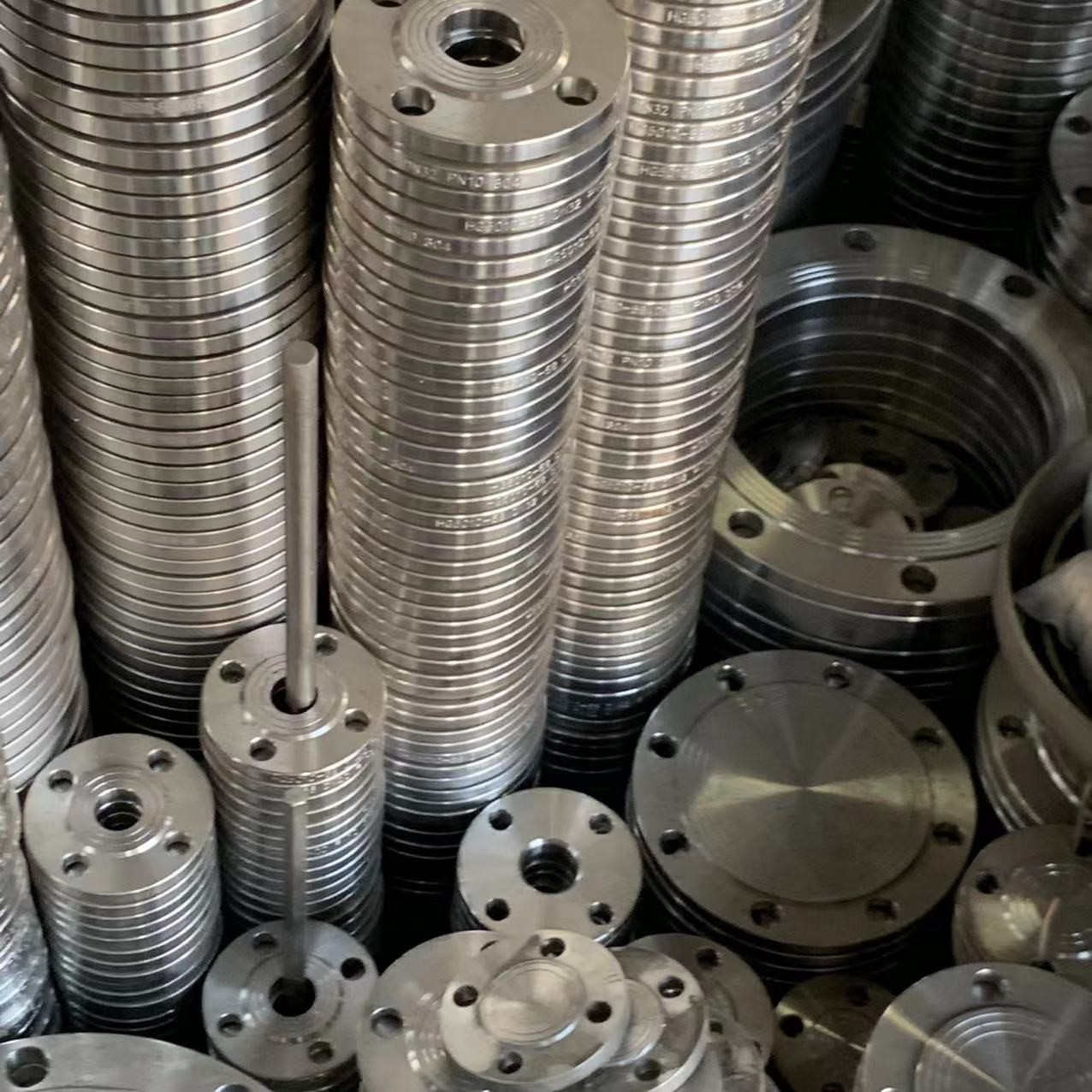 ANSI Astm A182 316l 304L schmiedete Edelstahl-Runde des Vorschweißflansch-15mm